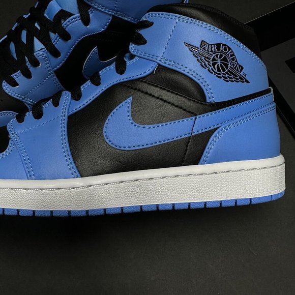 Jordan | Shoes | Nike Air Jordan Mid University Blue Black Dq842641 ...